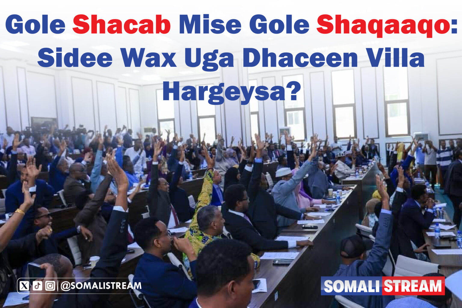 Gole Shacab Mise Gole Shaqaaqo: Sidee Wax Uga Dhaceen Villa Hargeysa ...