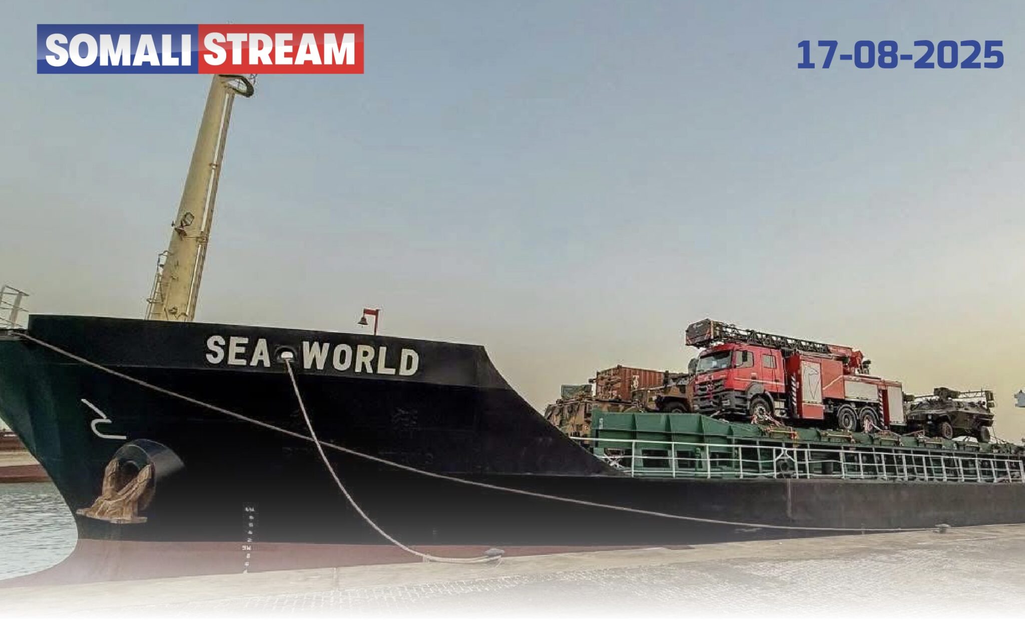 MV Sea World: Weather Diverts Somalia-Bound TURKSOM Vessel to Djibouti ...